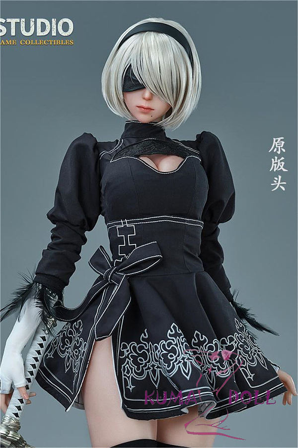 戦闘制服無料に付き Mini Doll ミニドール SGD STUDIO 75cm 戦闘少女コスプレ ヨルハ二号B型 2B SGD-002 ...