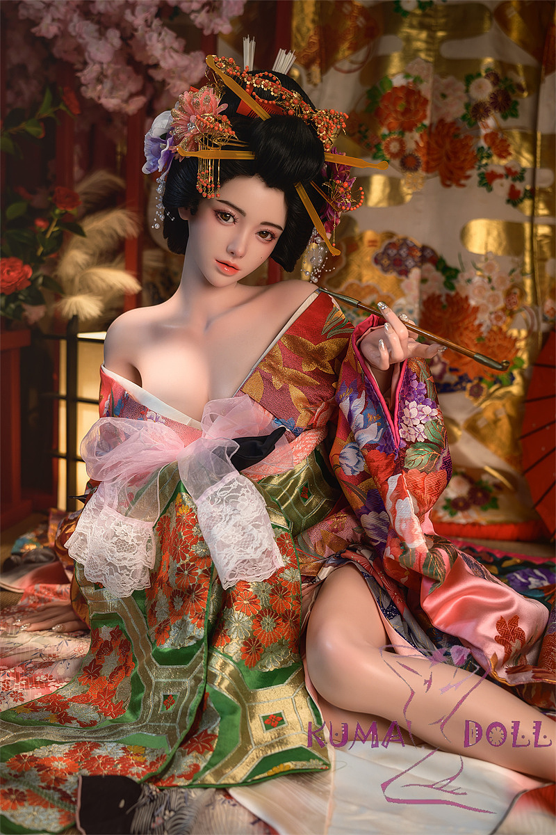 花魁（おいらん）【超柔らかい超軽量版ボディ】フルシリコン製 FUDOLL 161cm Eカップ #32 小北 口開閉機能+リアル口腔付き ラブドール