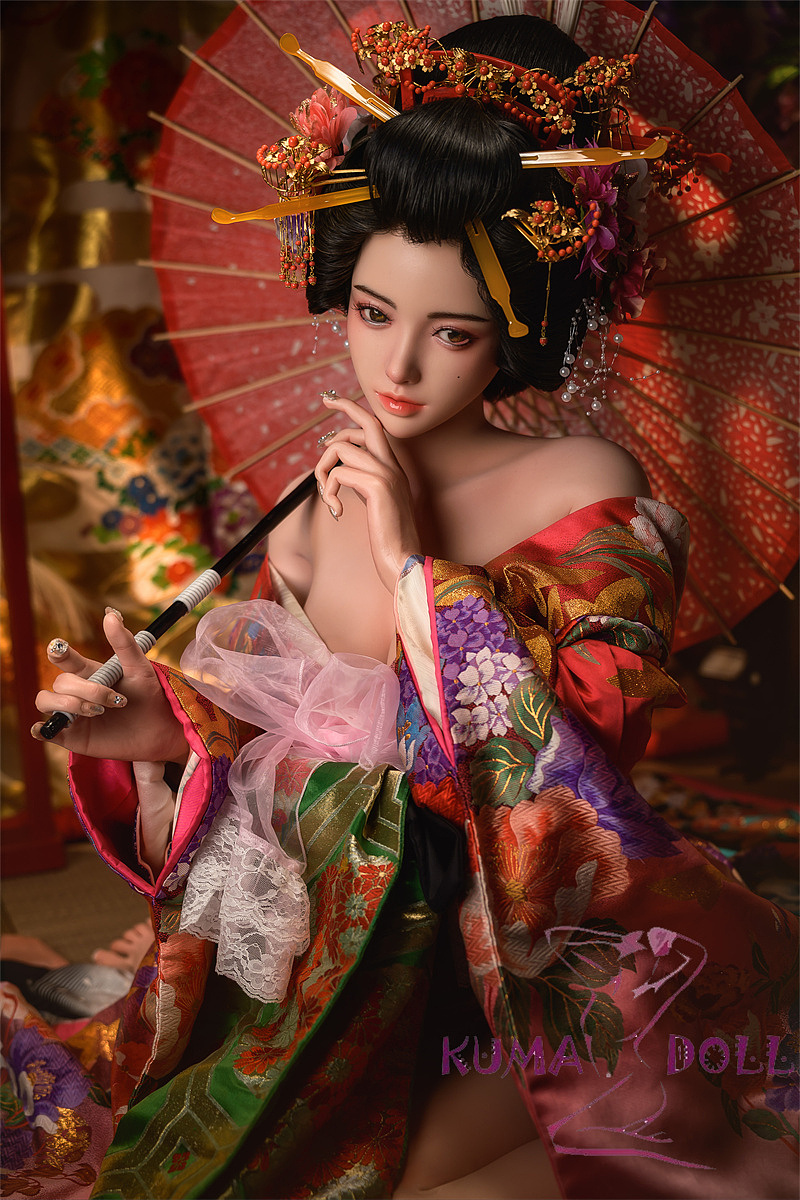 花魁（おいらん）【超柔らかい超軽量版ボディ】フルシリコン製 FUDOLL 161cm Eカップ #32 小北 口開閉機能+リアル口腔付き ラブドール