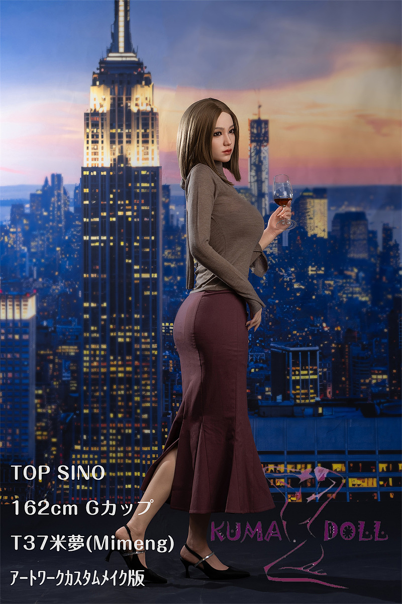 162cm Gカップ アートワークカスタム版 TYPEグラビア TOPSINO 実践向け T37 米夢(Mimeng) エロラブドール ダッチワイフ