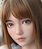 ショートヘア【超柔らかい超軽量版ボディ】フルシリコン製 FUDOLL 162cm Fカップ #37 莎莉 口開閉機能+リアル口腔付き ラブドール