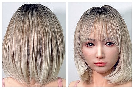 海を思わせる青い色合いと、美しいフォルムを持つ人魚風のリアルドール 戦闘機 Sino Doll