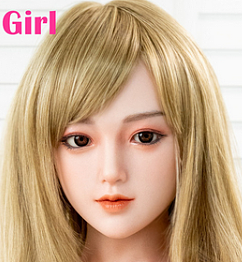 ブルーのミンクファーコートを着ているリアルドール real girl 等身大ドール 171cm巨乳 Eカップ 軽量化