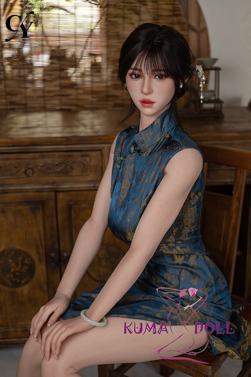 絶美チャイナドレス美女リアルドール TOP-CYDOLL フルシリコン製 168cm Fカップ