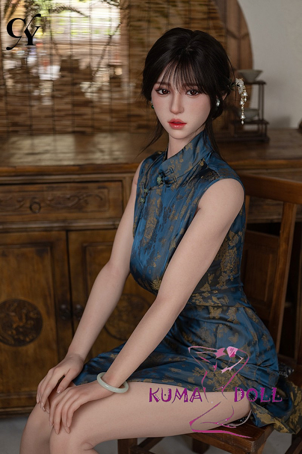 絶美チャイナドレス美女リアルドール TOP-CYDOLL フルシリコン製 168cm Fカップ