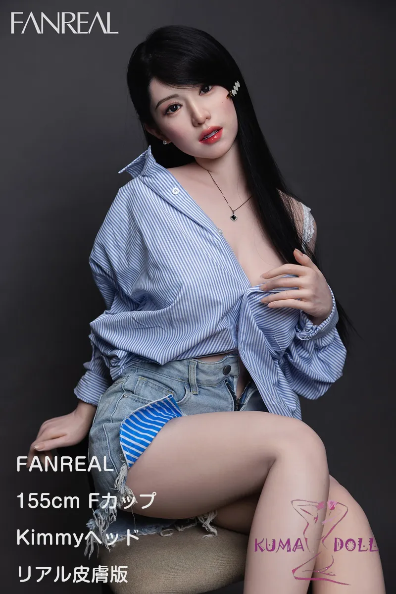 リアルな肌感触を持つドール FANREAL 155cm #Kimmy ROSヘッド リアルドール
