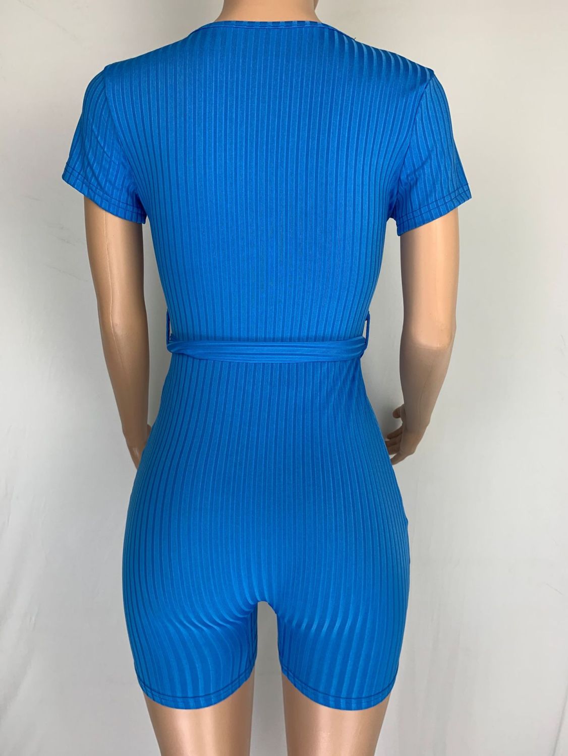 Dear-Fashion | Wholesale Plus Size Short Sleeve Low Cut One Piece ...